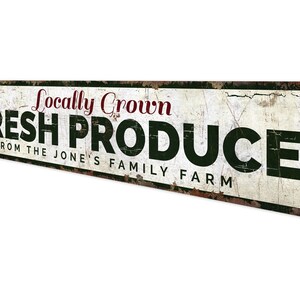 Family Farm Products - Farm Fresh Product - Vintage Style Sign - Fresh ...