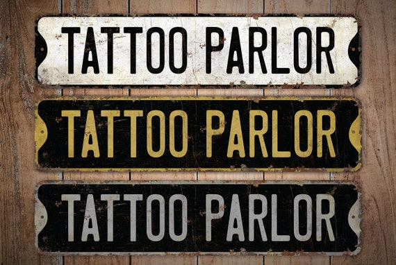 Vintage Tattoo Shop Signs