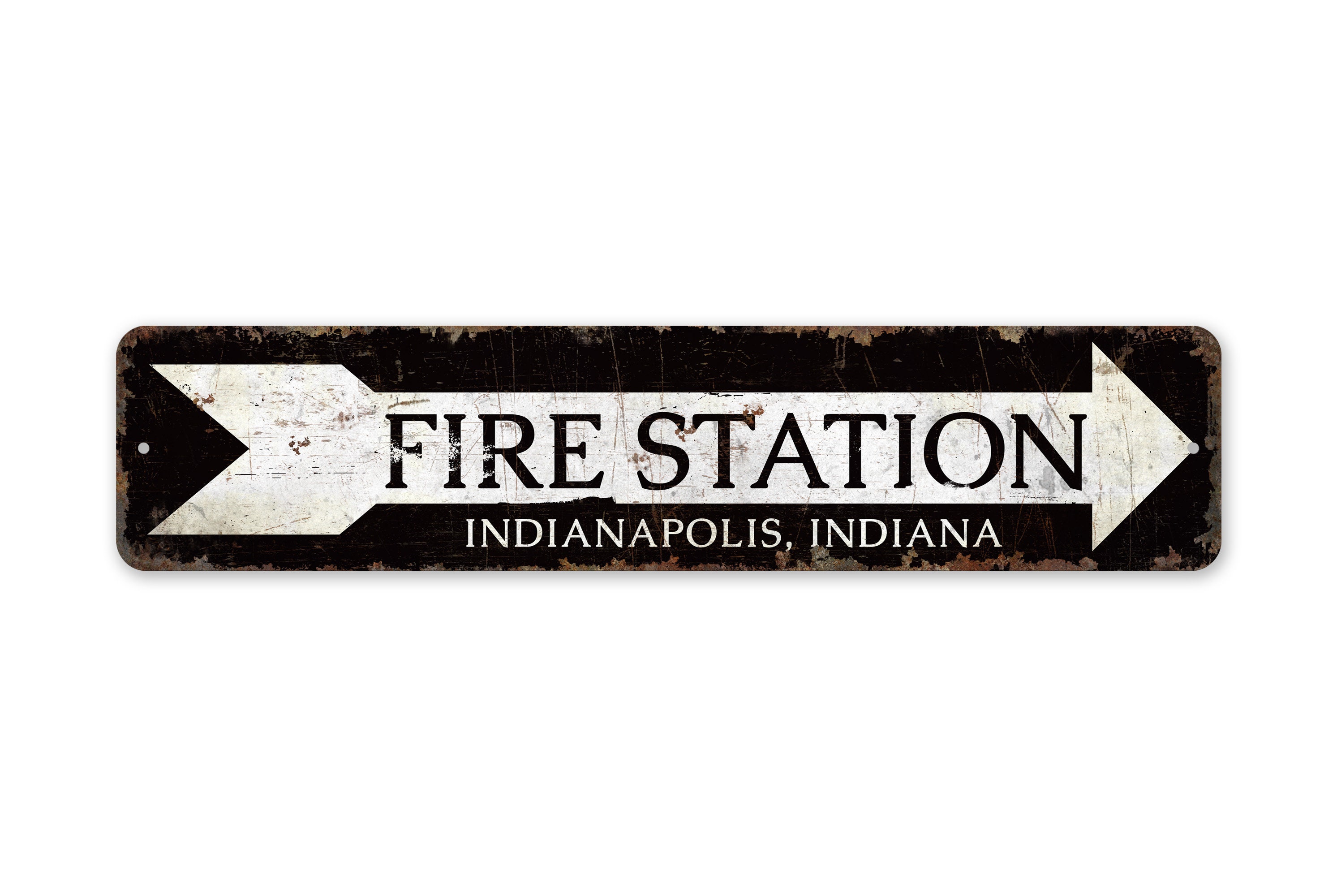 Fire Station Sign Custom Fire Station Vintage Style Sign - Etsy Canada