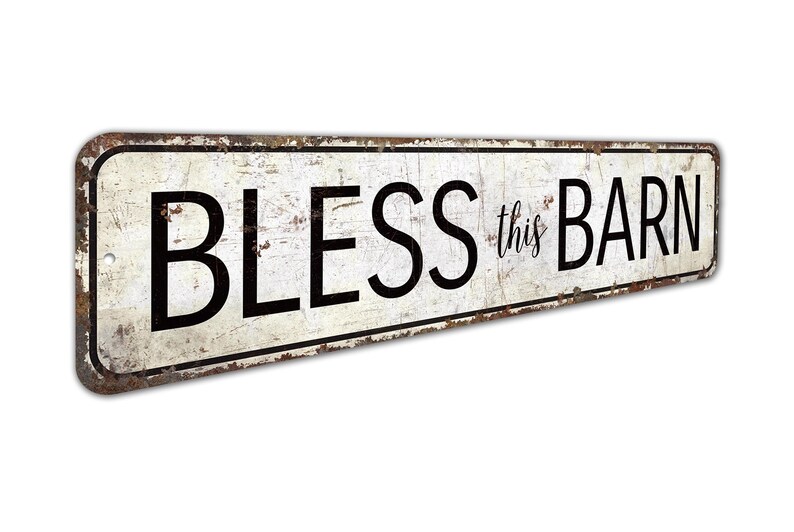 Bless This Barn Sign - Bless This Barn - Barn Decor - Barn Sign - Barn ...
