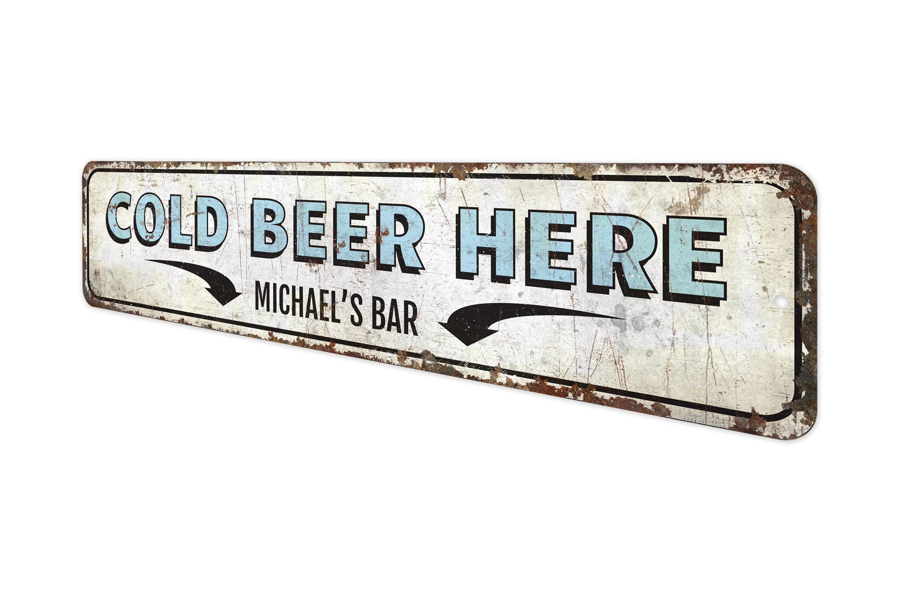 Cold Beer Here Cold Beer Sign Cold Beer Decor Vintage - Etsy