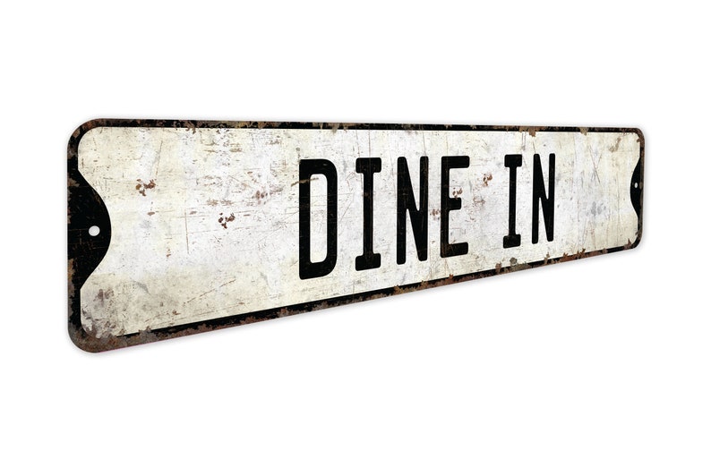 Dine in Sign - Dine in - Restaurant Decor - Custom Restaurant ...