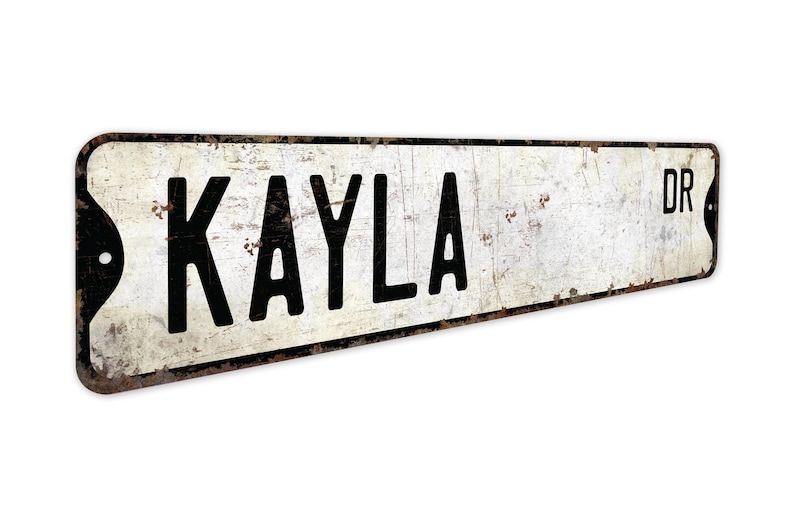 Kayla Name Sign Children Name Sign Girls Name Sign Home - Etsy