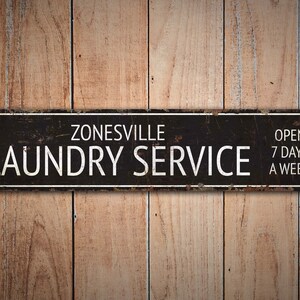 Laundry Service Open - Laundry Open Sign - Laundry Room Decor - Laundry ...