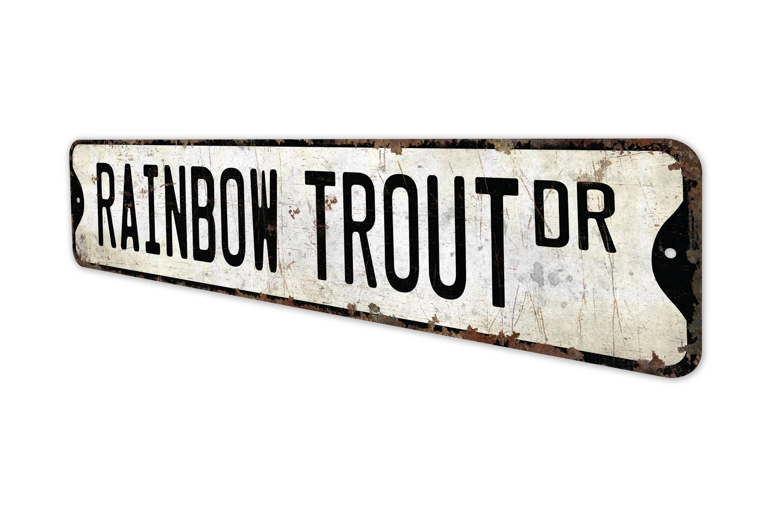 Rainbow Trout - Rainbow Trout Sign - Rainbow Trout Decor - Rainbow ...