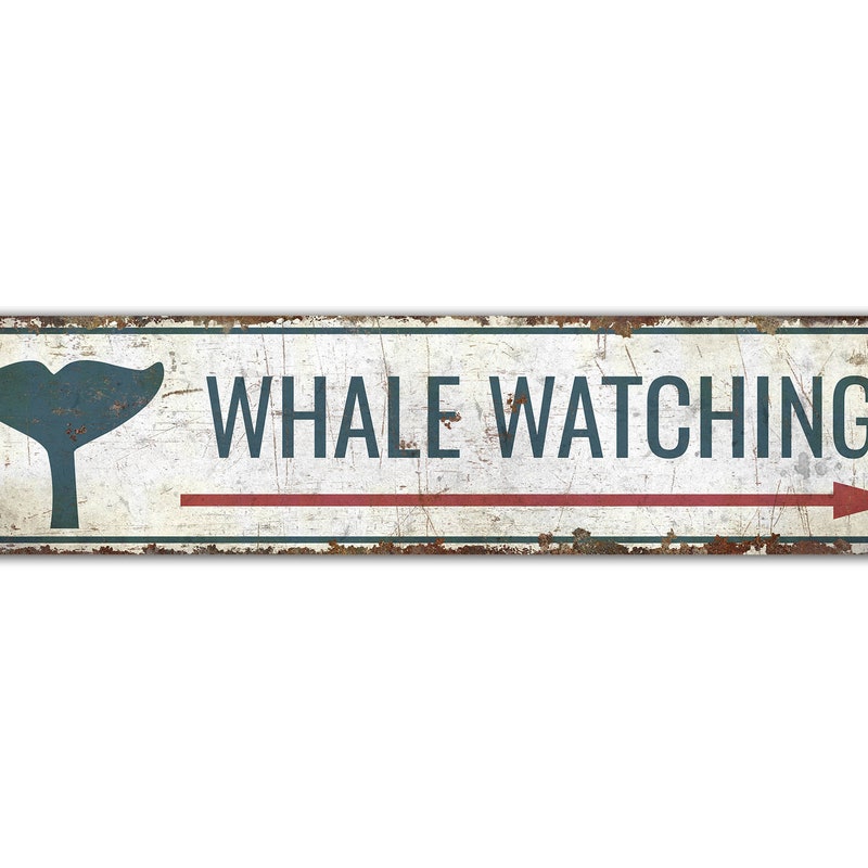 Whale Sign - Etsy