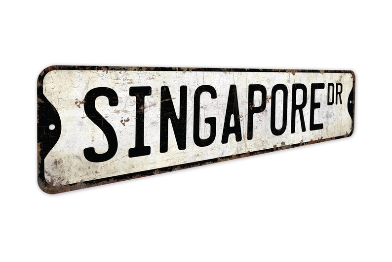 Singapore Sign - Singapore Gift - Singapore Native - Singapore Vacation ...