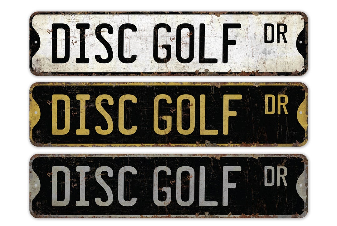 Disc Golf - Disc Golf Sign - Disc Golf Game - Disc Golf Decor- Custom ...