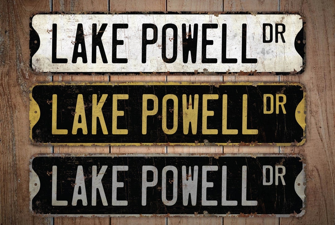 Lake Powell - Lake Powell Sign - Lake Fan - Lake Powell Gift - Lake ...