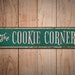 The Cookie Corner - Cookie Corner Sign - Christmas Decor - Christmas ...