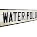 Water Polo Sign - Polo Sign - Water Game Sign - Custom Water Polo ...