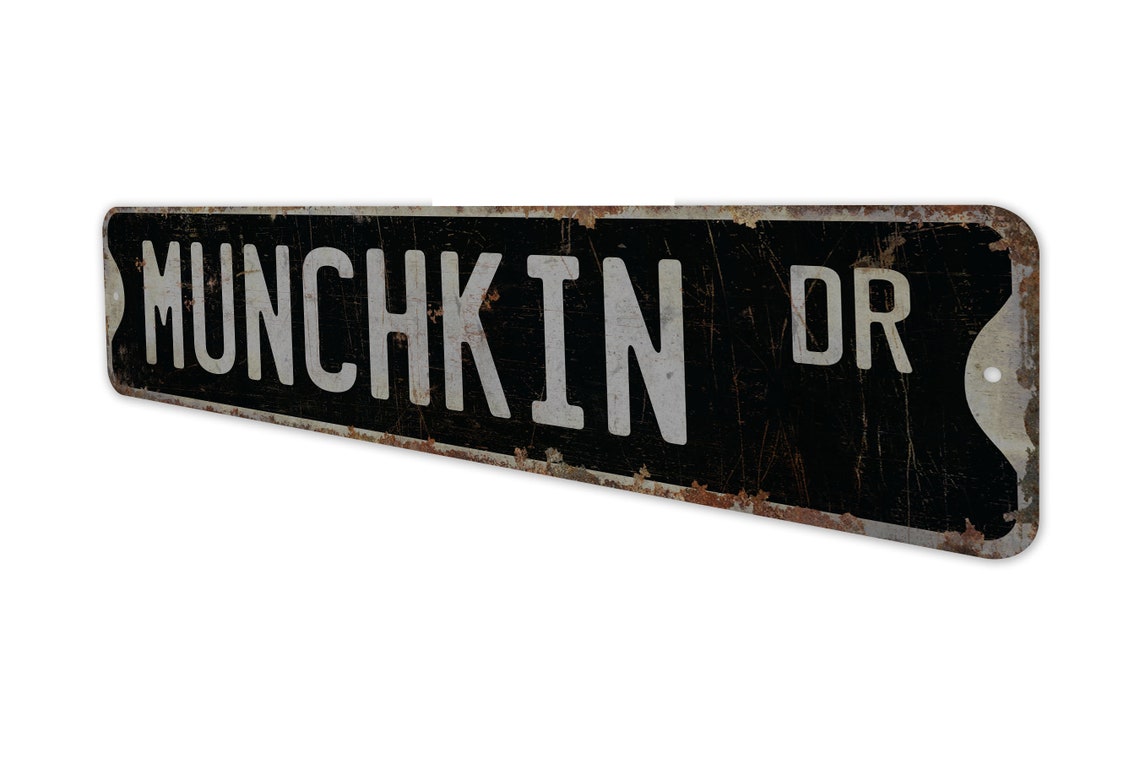 Munchkin Dr Munchkin Sign Munchkin Sign Decor Munchkin - Etsy