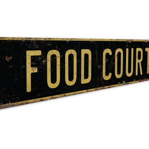 Food Court - Food Court Sign - Food Court Decor - Custom Food Court ...