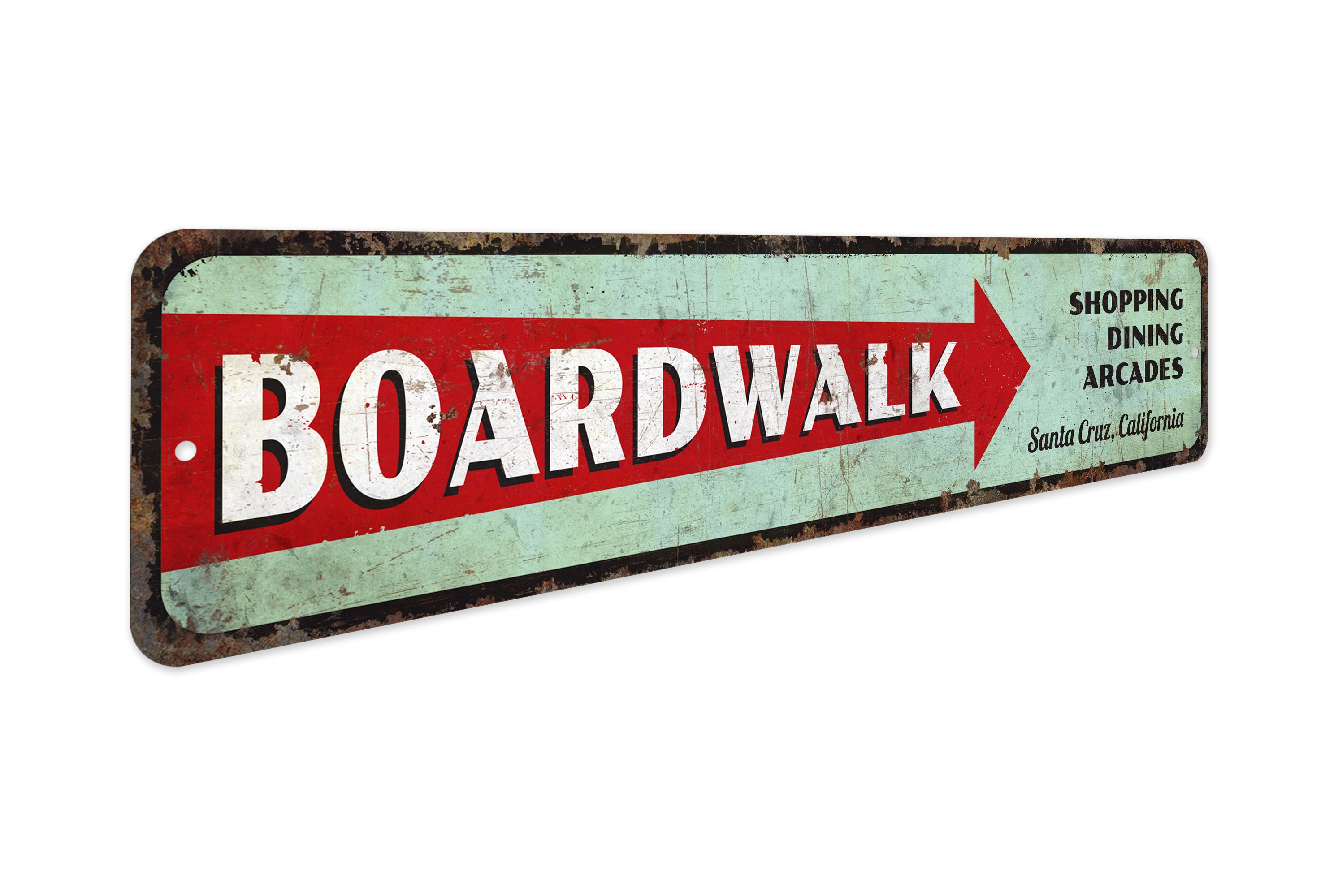 Boardwalk Sign Custom Boardwalk Boardwalk Game Sign Vintage Style Sign ...