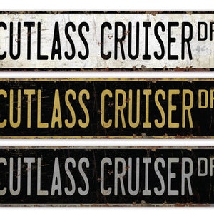 Cutlass Cruiser - Cutlass Cruiser Sign - Oldsmobile Decor - Cutlass ...