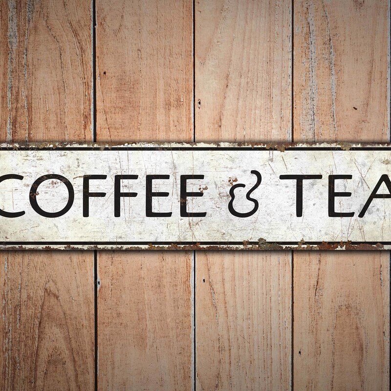 Coffee and Tea Signs - Etsy