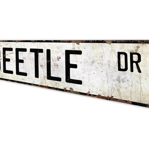Beetle - Beetle Sign - Beetle Decor - Beetle Lover - Vintage Style Sign ...