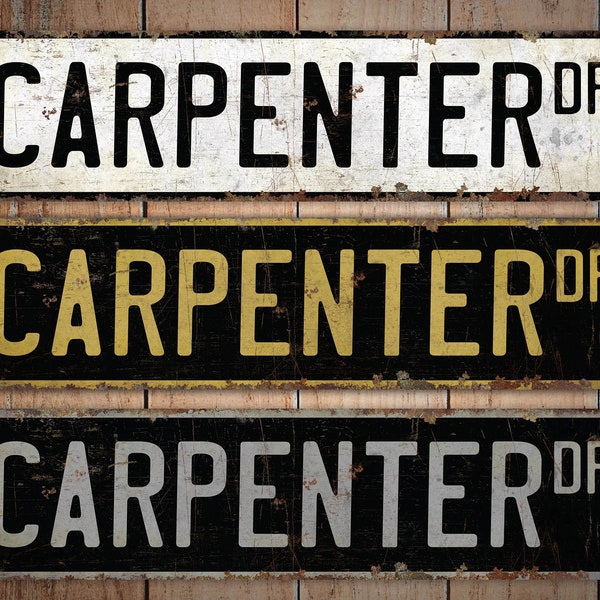 Carpenter Signs - Etsy