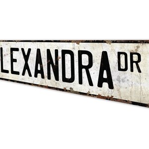 Alexandra Name Sign - Name Sign - Children Name Sign - Home Decor ...
