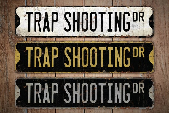 Trap Shooting Trap Shooting Sign Shooting Game Sign - Etsy
