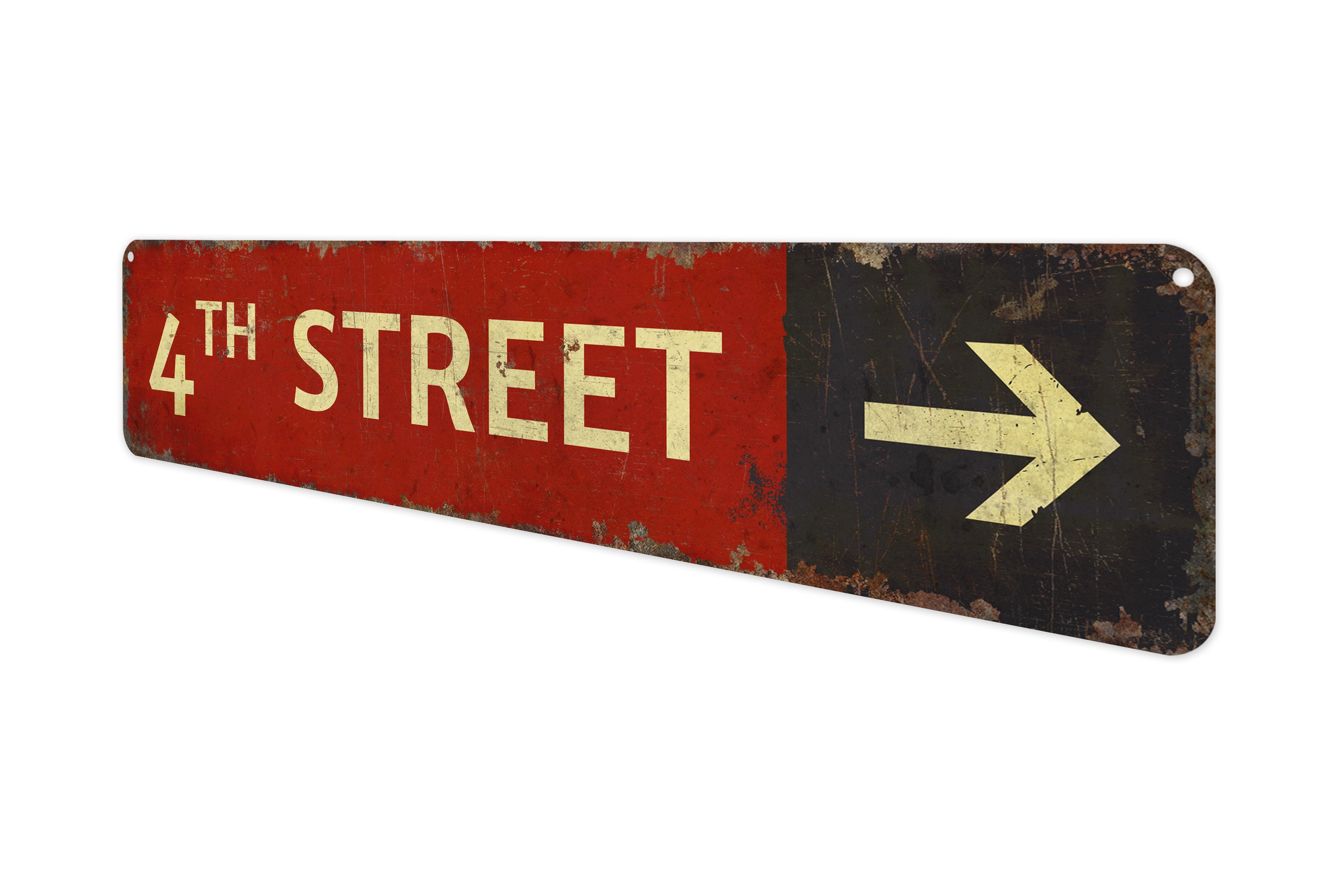 Custom Street Sign City Street Sign Vintage Style Sign - Etsy