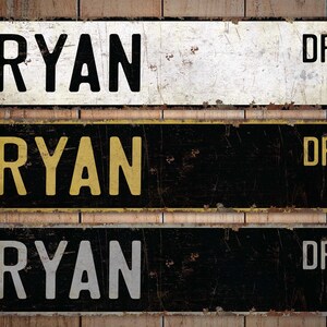 Ryan Name Sign - Kids Room Door Sign - Boys Room Sign - Family Name ...