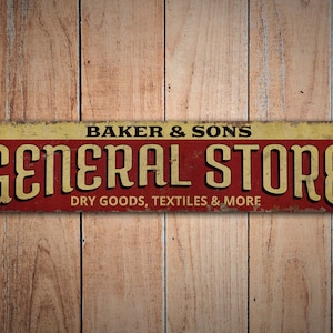 General Store - General Store Sign - General Store Decor - Vintage ...