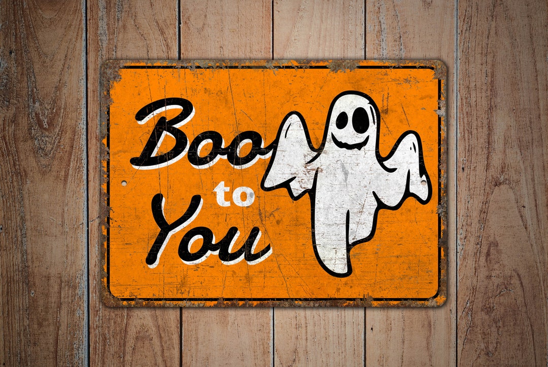 Boo to You - Boo to You Sign - Boo to You Decor - Halloween Sign ...