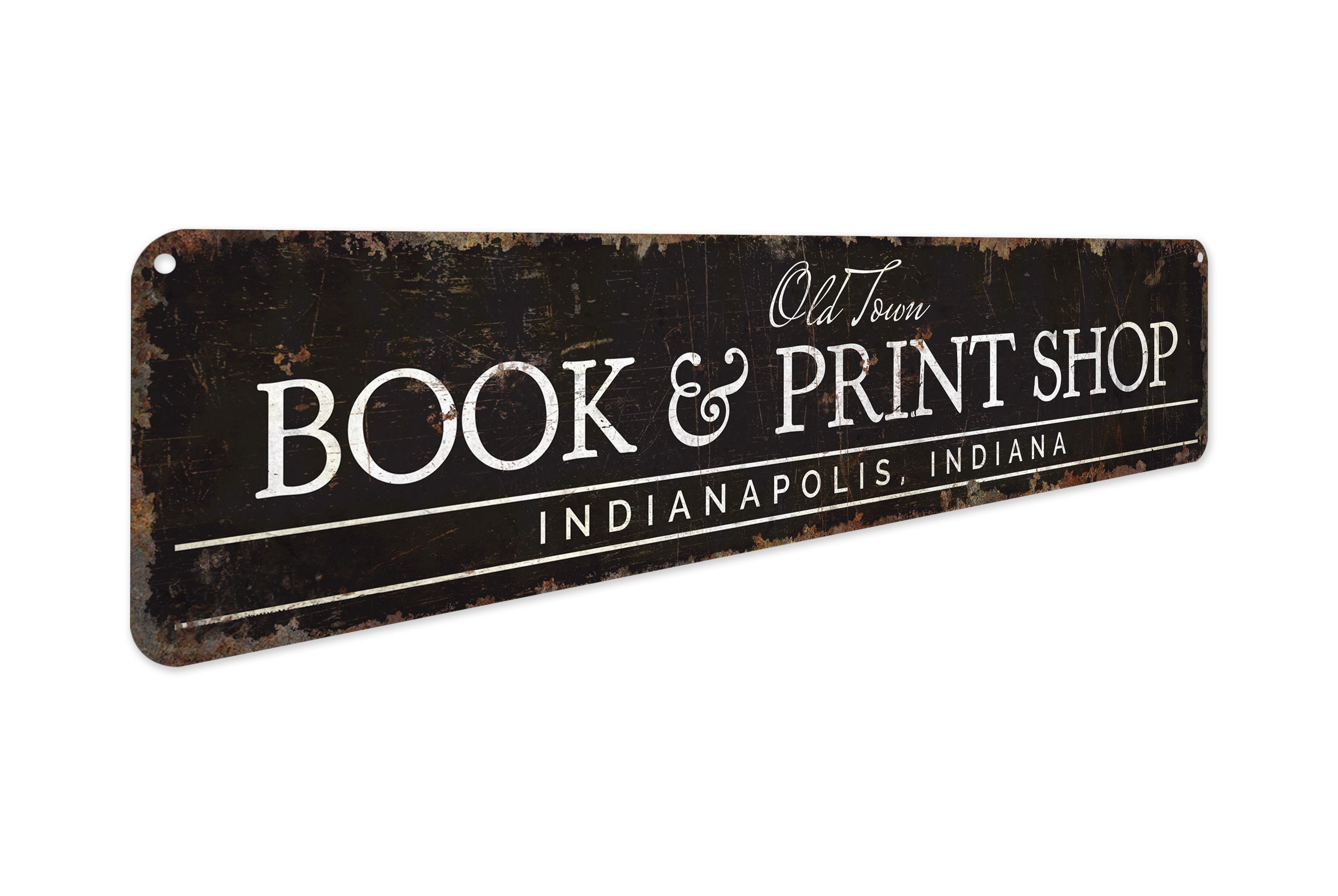 Book and Print Shop Book Print Shop Vintage Style Sign - Etsy