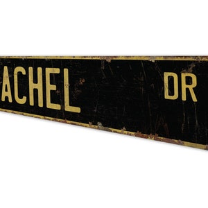 Rachel Name Sign - Girls Name Sign - Kids Room Door Sign - Family Name ...