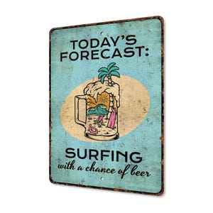 Surfing Sign - Surfing Decor - Beach House - Beach House Decor - Beach ...