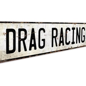 Drag Racing Sign Drag Racing Game Drag Racing Decor Custom Drag Racing ...