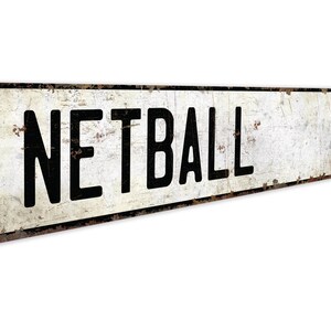 Netball Netball Sign Netball Game Sign Netball Decor Custom Netball ...
