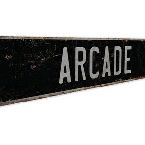 Arcade - Arcade Sign - Arcade Decor - Custom Arcade - Arcade Party Sign ...