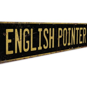 English Pointer - English Pointer Sign - English Pointer Decor ...