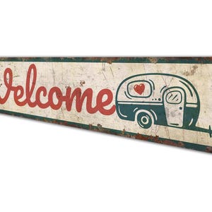 Welcome Sign - Cabin Decor - Camp Sign - Camp Decor - Camp Welcome Sign ...