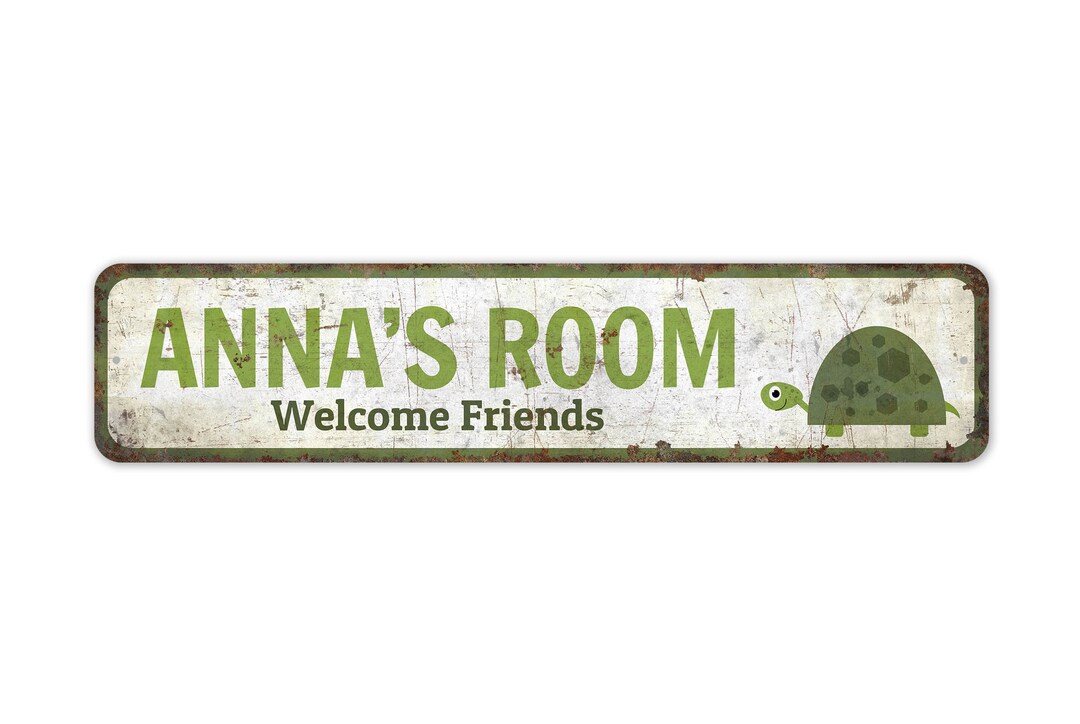 Anna's Room - Kids Room Sign - Kids Room Decor - Vintage Style Sign ...