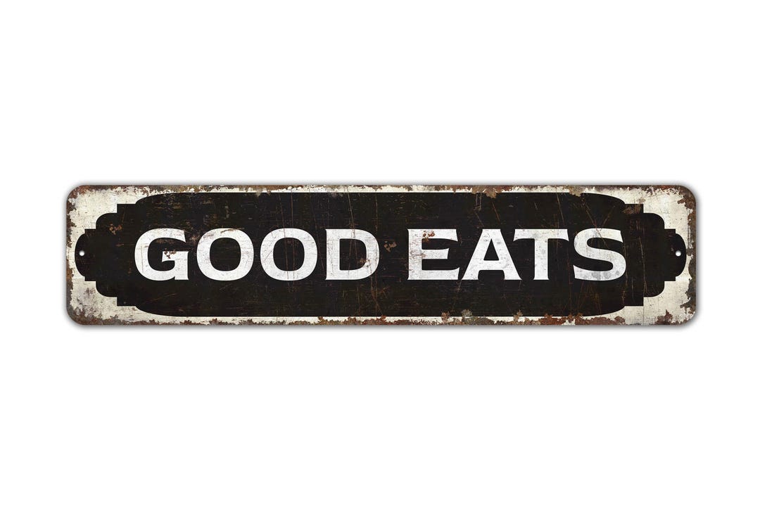 Good Eats Sign - Restaurant Decor - Restaurant Owner Gift - Kitchen ...