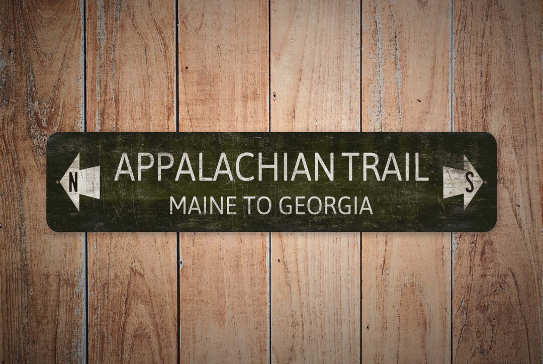 Appalachian Trail Sign - Appalachian Trail Arrow - Appalachian Arrow ...