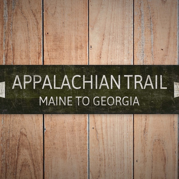 Appalachian Trail Sign Metal - Etsy