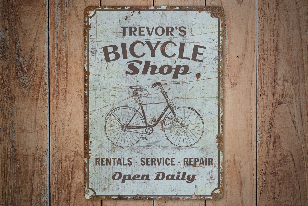 Bicycle Shop - Bicycle Shop Sign - Bicycle Repair Shop - Bicycle Repair ...