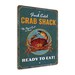 Crab Shack Sign - Seafood Restaurant Sign - Seafood Sign - Fresh Crab ...