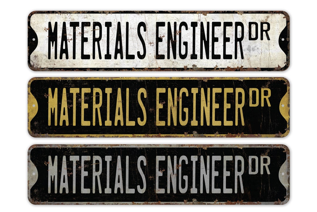 Materials Engineer - Materials Engineer Sign - Materials Engineer Decor ...