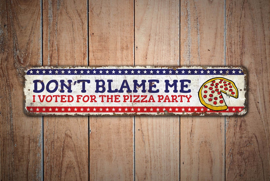 Pizza Party - Pizza Party Sign - Pizza Party Decor - Custom Pizza Party ...
