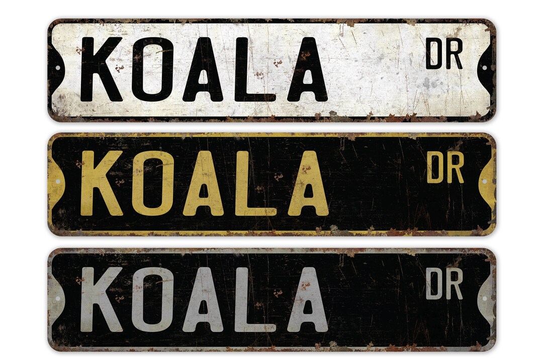 Koala - Koala Sign - Koala Decor - Koala Lover Gift - Koala Owner Gift ...
