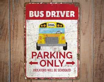 Metal Sign BUS STOP Public Transporation Driver Buses City - Etsy