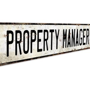 Property Manager - Property Manager Sign - Property Manager Decor ...