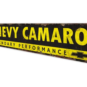Chevy Camaro - Chevy Camaro Sign - Chevy Camaro Decor - Classic Car ...