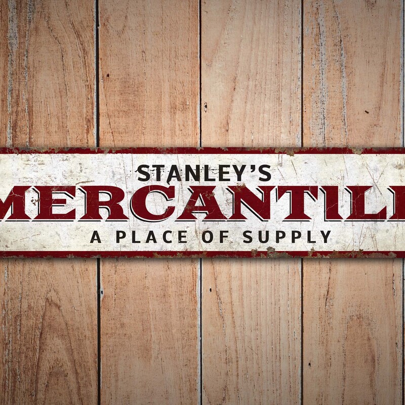 Mercantile Sign - Etsy