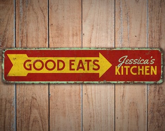 Large Good Eats Sign - Etsy